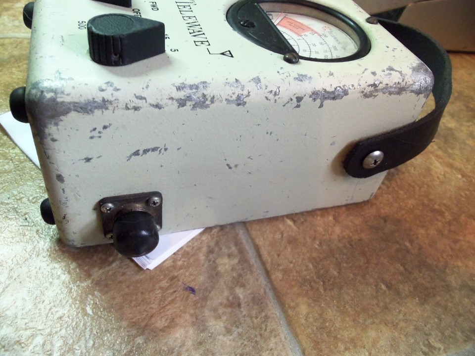 TELEWAVE 44A RF Thruline Wattmeter Watt Reading Meter / Nice | eBay