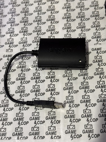 Set of 2 SingStar PlayStation PS2 PS3 Microphones with USB Converter ...