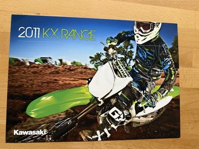 Kawasaki Kx Original Sales Brochure 2011 Range | eBay Australia