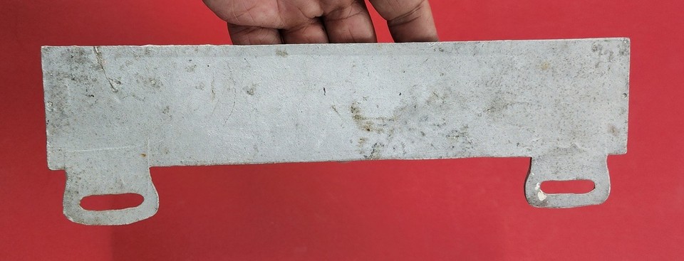 Charles Simmang Cast Aluminum Constable License Plate Topper San ...