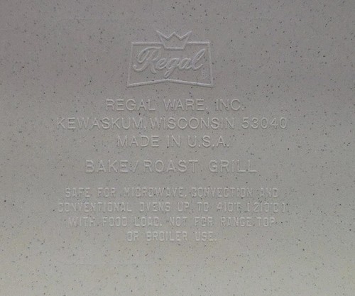 Vintage Regal Ware Bake Roast Grill Rack Microwave Convection ...