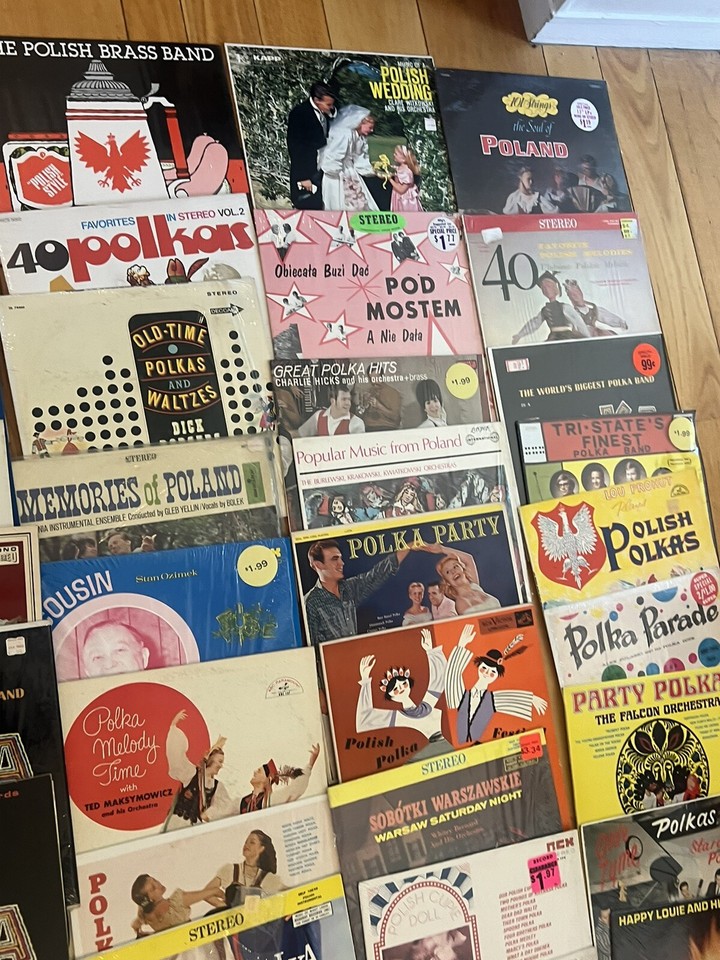 41 Vintage Polish Polka Record Albums 33’s | eBay
