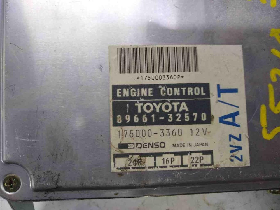 1990-91 TOYOTA CAMRY ENGINE CONTROL MODULE # 89661-32570 | eBay