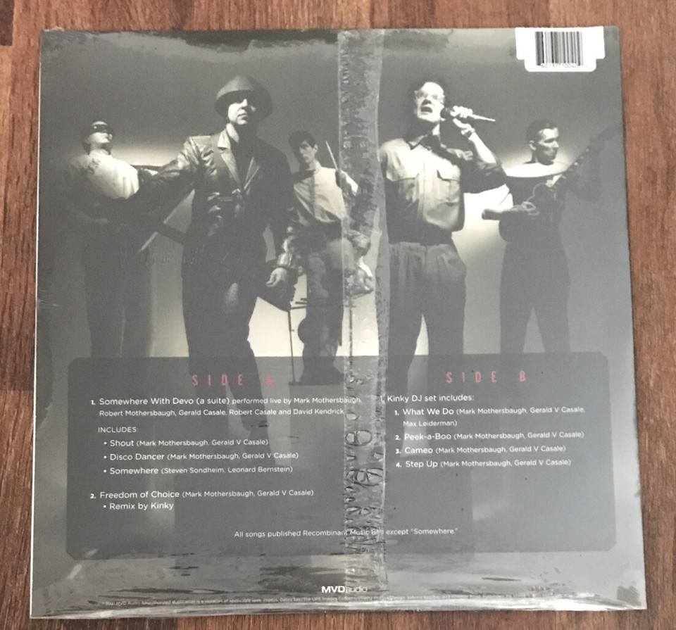 Devo Somewhere With Devo LP [Vinyl New] Ltd Clear w/ Red & Yellow Swirl ...