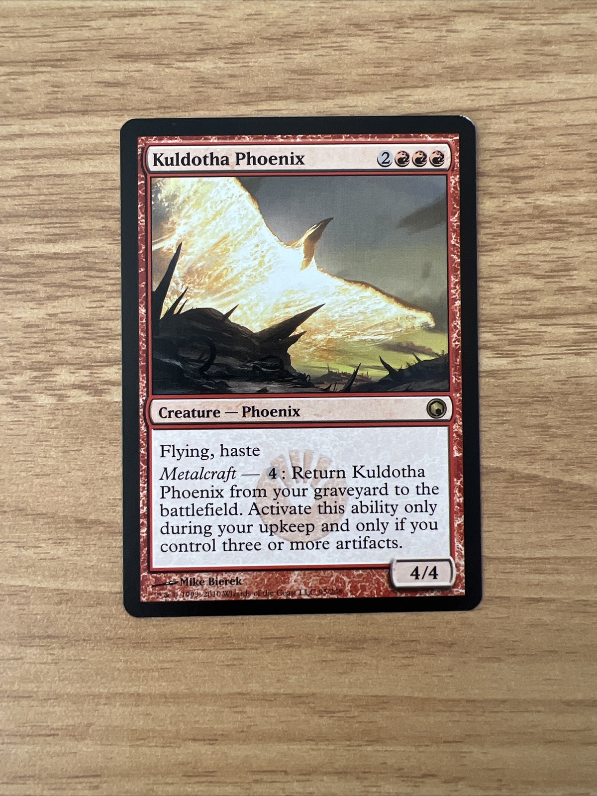 Kuldotha Phoenix- Scars of Mirrodin - MTG - MAGIC THE GATHERING - NM ...