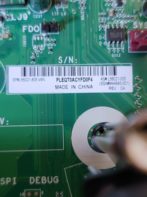 HP Pavilion TG01-2003W Erica 3 5 AMD AM4 Motherboard L56021-605 L56021 ...