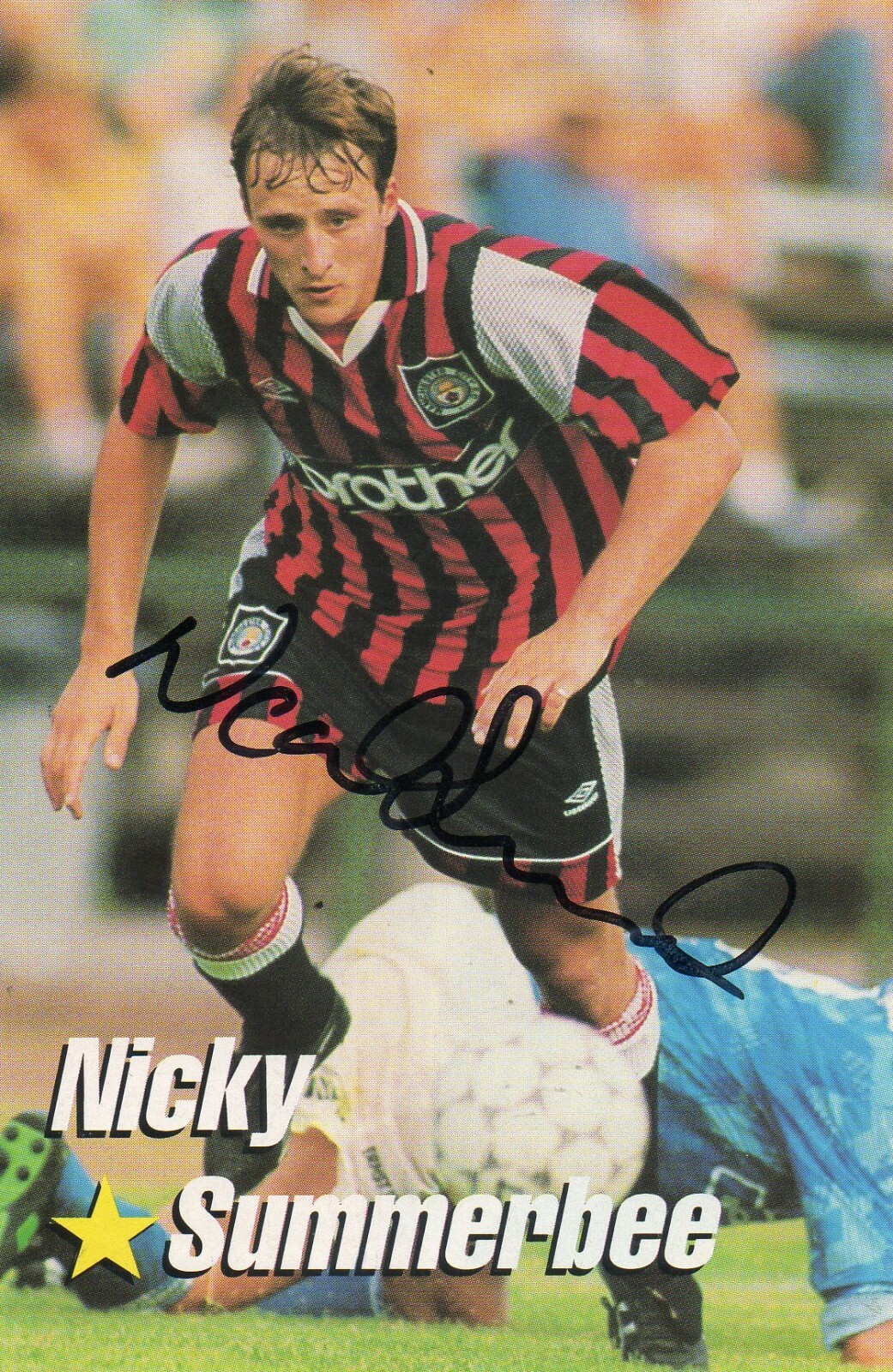 Nicky Summerbee (Manchester City) signed picture | eBay