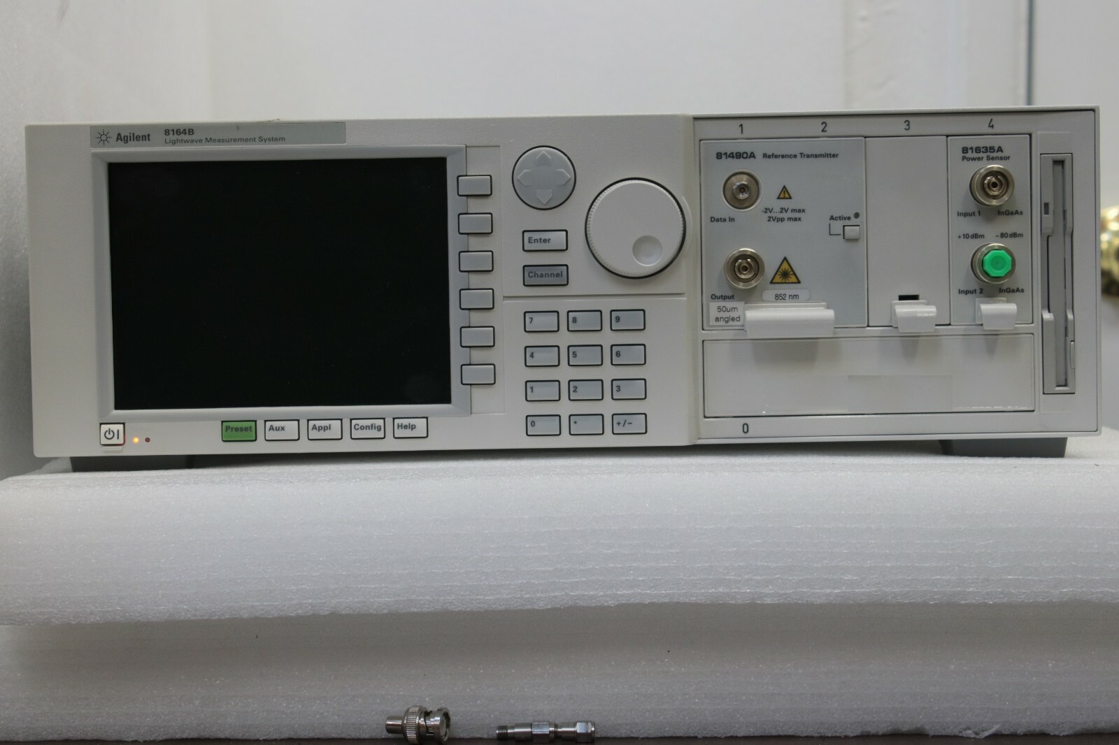 Agilent Keysight 8164B Lightwave Measurement System with 81490A ...