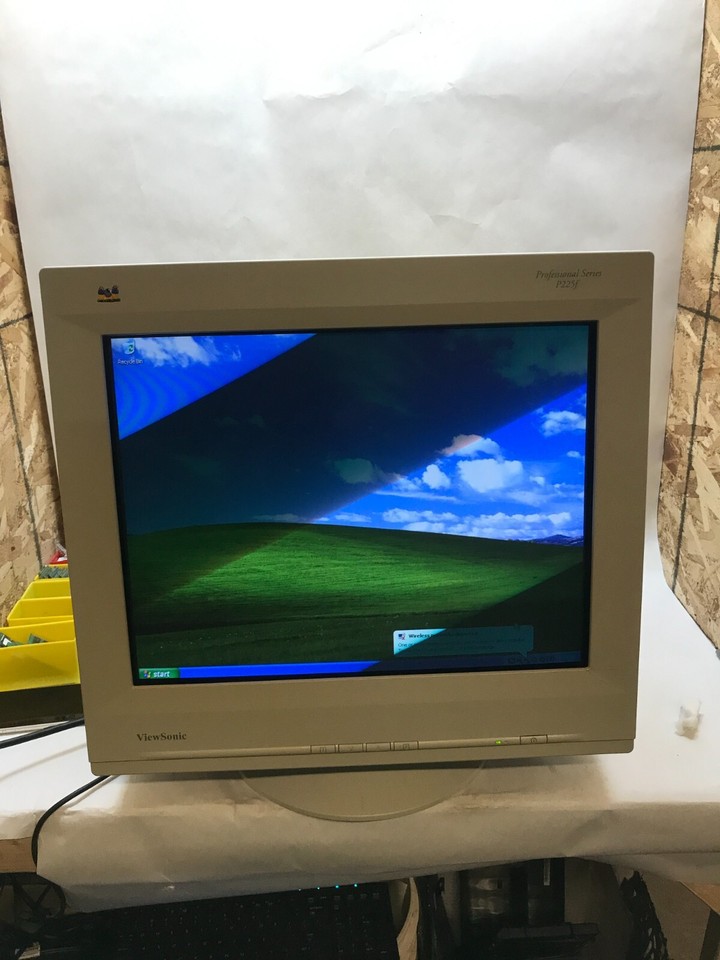 ViewSonic P225f Perfect Flat Monitor CRT 22" (20" Viewable) 2048 x 1536 READ! DW | eBay