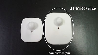 250 EAS JUMBO size RF 8.2 MHz Checkpoint Compatible Sensor Tags - Fast ...