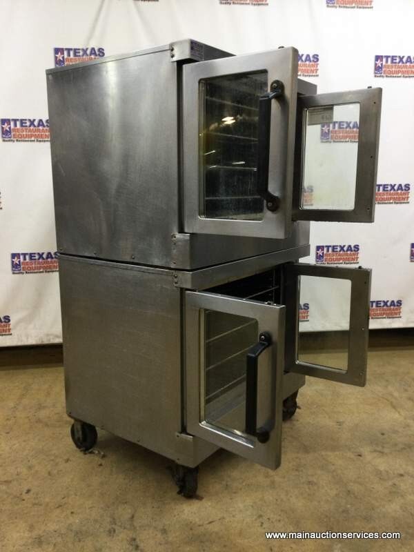 Vulcan Double Stack Convection Oven Model Vc4gd In Natural Vulcan Gas
