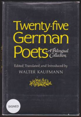 TWENTY-FIVE GERMAN POETS A Bilingual Collection | eBay