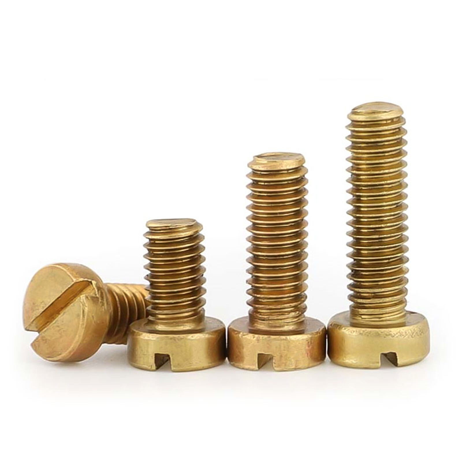 Brass Slotted Cheese Head Screws M2 M2.5 M3 M4 M5 M6 M8 M10 | eBay