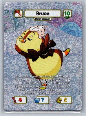 Neopets TCG 25th Anniversary #118 Bruce Chocolate Celebration Textured ...
