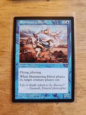 Shimmering Efreet - Visions - MTG Magic - Uncommon - Blue Creature | eBay