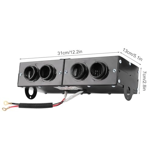 12V Utv Heater,Car Defroster Defogger,Car Heater Defogger Auto 4 Hole ...