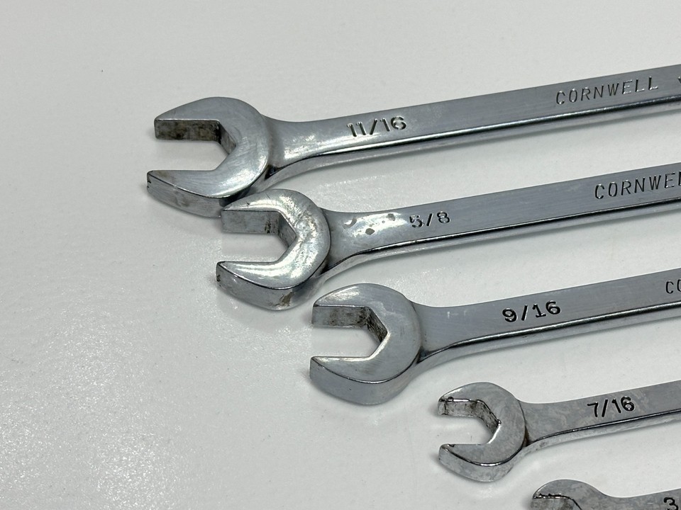 Cornwell Tools USA 7pc CWSP 6 Point SAE 1/4-11/16” Combination Wrench ...