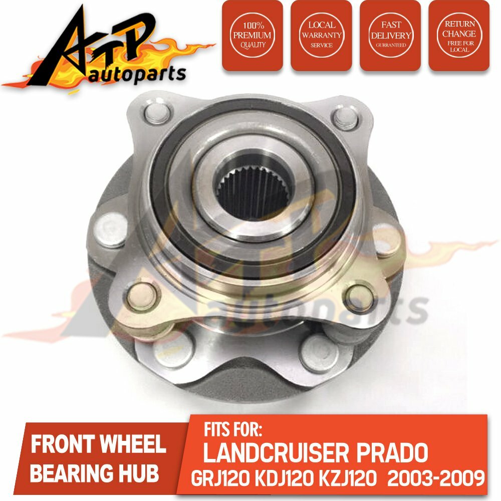 1PC Front Wheel Bearing Hub Assembly fit for Toyota Prado GRJ120 KDJ120 ...