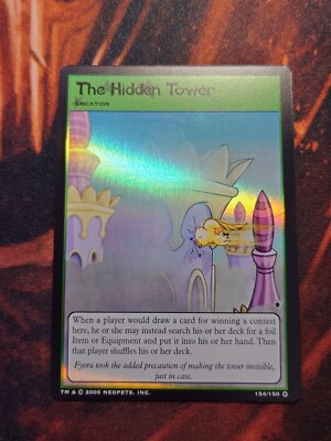 1x NM The Hidden Tower 154/150, Darkest Faerie Secret Rare, 2005 ...