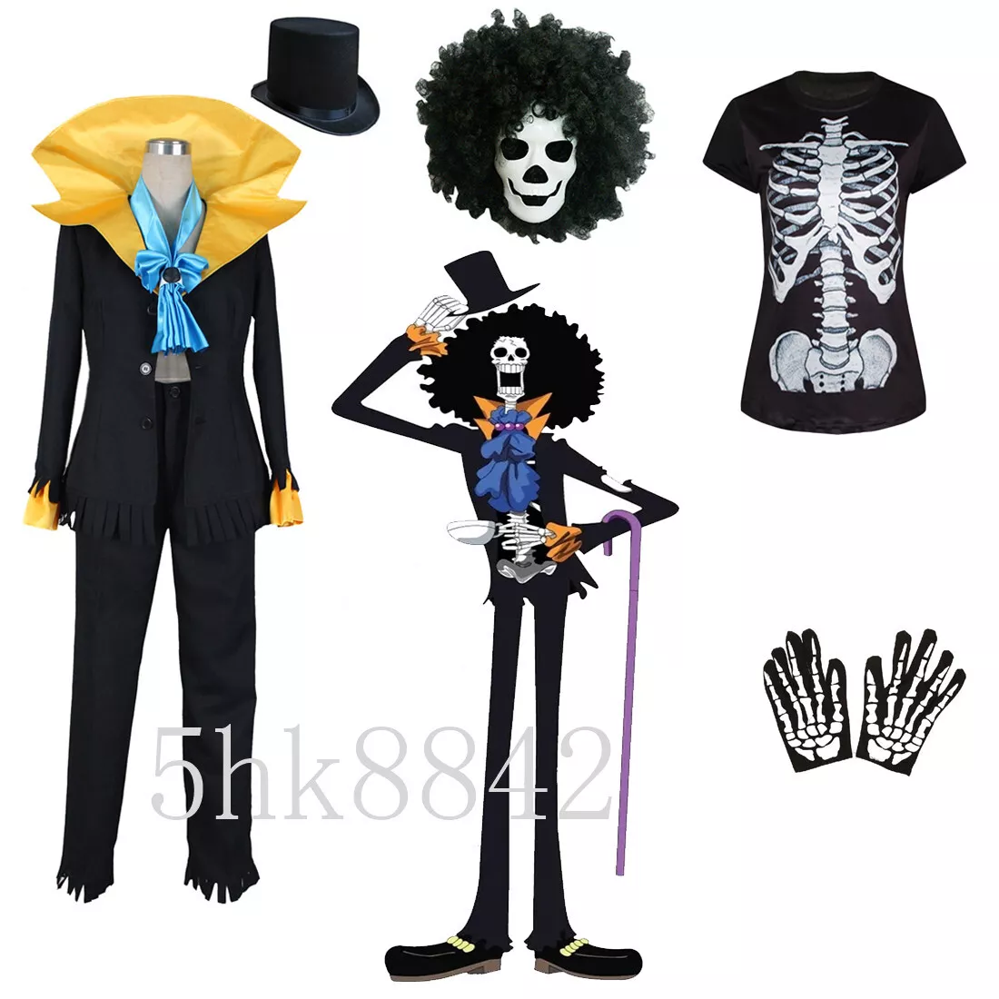 One Piece Brook Cosplay