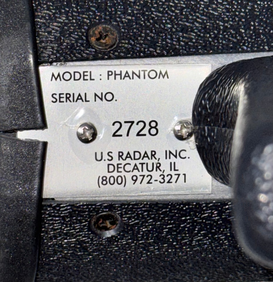 Speed gun radar gun Police PHANTOM US. Radar Decatur : fonctionne | eBay