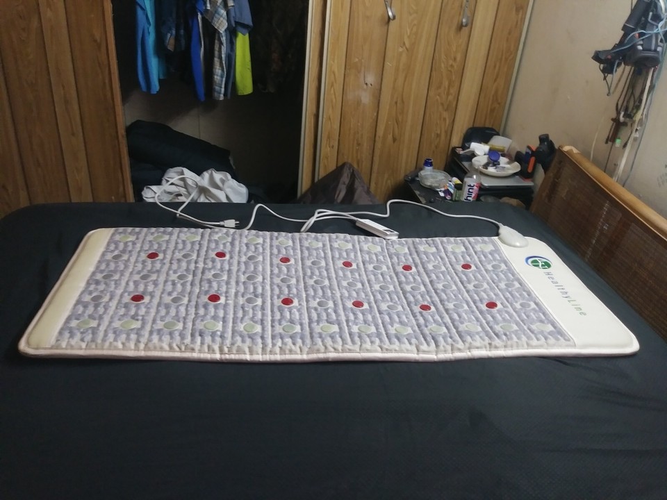 HealthyLine Amethyst Tourmaline Heating TAJ Mat Far Infrared PEMF Pad ...