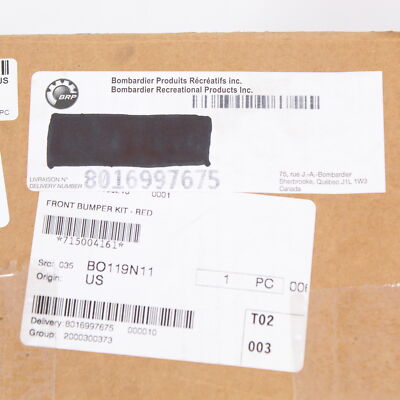 BRP Front Bumper Kit Part Number - 715004161 | eBay