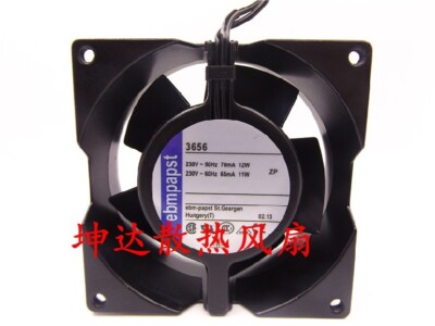 1 PCS All-metal Fan TYP 3656 AC 230V 92*92*38MM 9CM 2 WIRE cooling fan ...