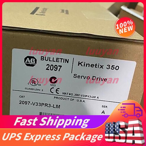 Brand New Allen-Bradley 2097-V33PR6-LM Kinetix 350 3.0kW Servo Drive ...