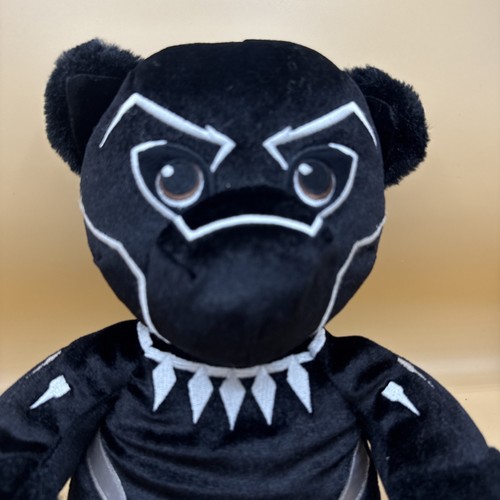 Build A Bear Workshop Marvel Black Panther T'Challa Plush Avengers No ...