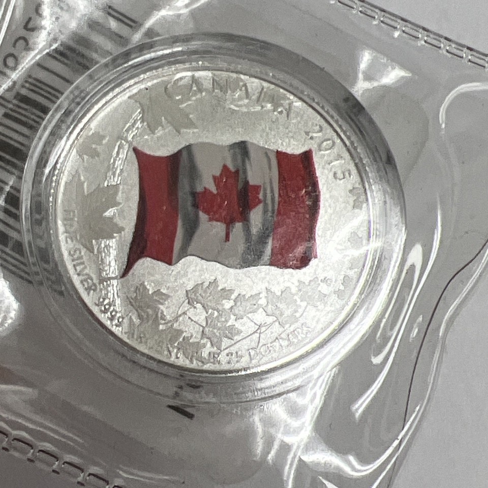 2015 Canada Fine Silver 25 Dollar Proof Coin - Royal Canadian Mint 7.96 ...