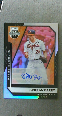 2021 Elite Extra Edition Prime Numbers Signatures Auto #145 Griff ...