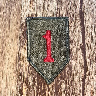 US ARMY 1ST INFANTRY DIVISION BIG RED ONE PATCH (Used) | eBay