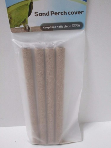 BULK 6pk x 4pk Bird sand perch covers 13 x 190mm B6736 TRIMS BIRDS ...