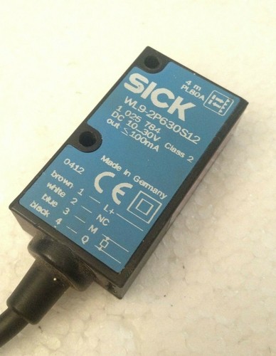 Sick WL9-2P630 S12 Reflexions Lichtschranke Lichtaster 1025784 WL9 ...