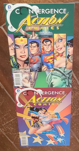Action Comics: Convergence #1 & #2 by Justin Gray & Claude St-Rubin, (2015, DC) | eBay