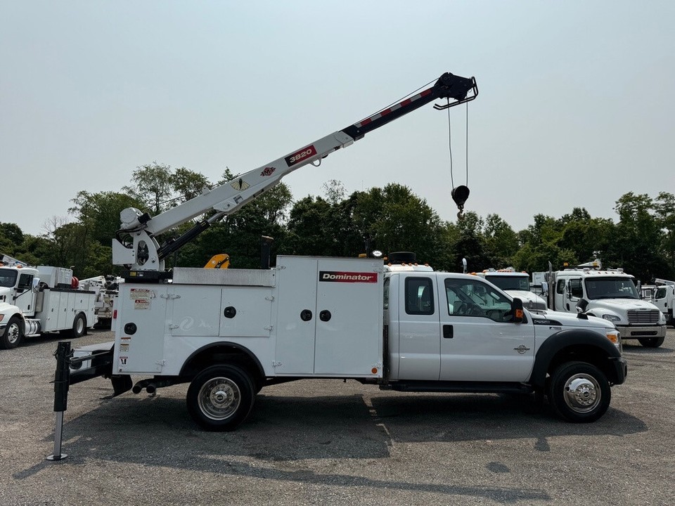 2015 Ford F-550 IMT 3820 Used Utility Service Crane Truck Powerstroke ...