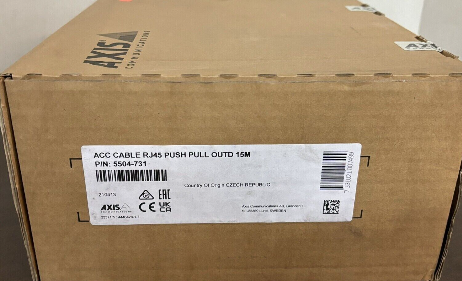 Axis ACC Cable Rj45 Push Pull OUTD 15M | 5504-731 | eBay