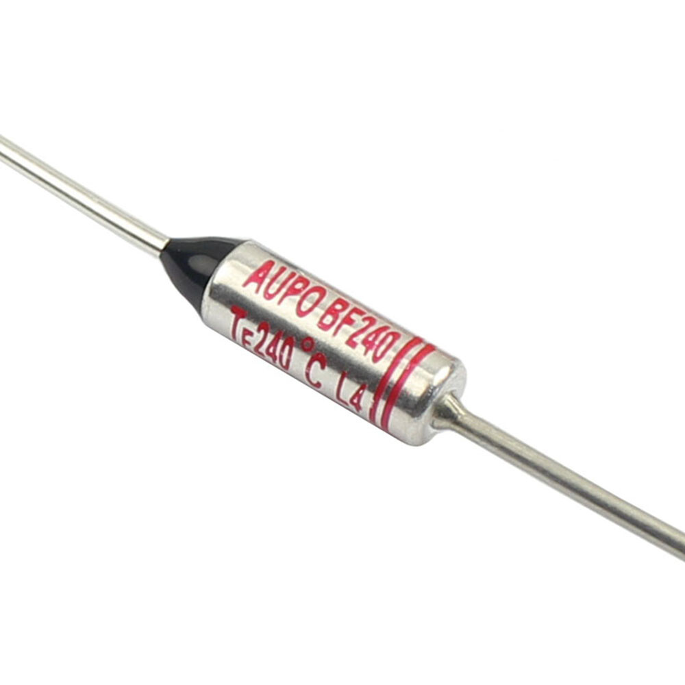 5Pcs AUPO BF240 Thermal Fuse Links Axial Lead TF Cutoff 240℃ 240C 250V ...