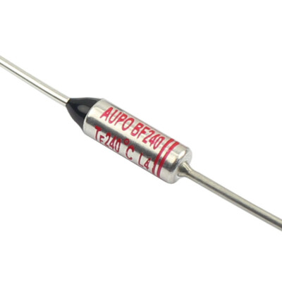 5Pcs AUPO BF240 Thermal Fuse Links Axial Lead TF Cutoff 240℃ 240C 250V ...