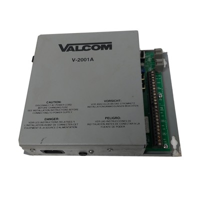 Valcom V-2001A One Way Single Zone Page Control Unit 799111006147| eBay