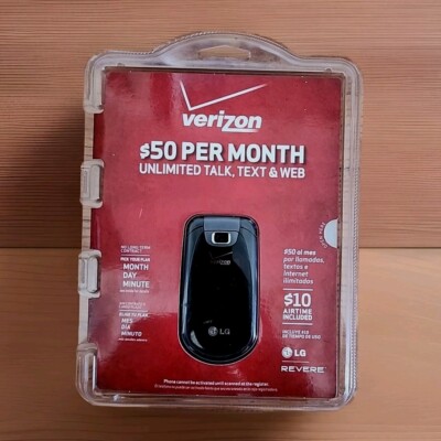 Verizon LG Revere VN150 - Black (Verizon) Cellular Phone Brand NEW ...