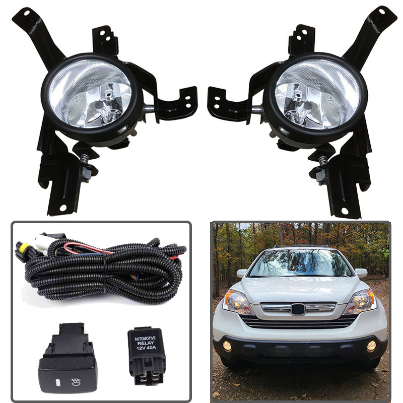 For HONDA CR-V CRV 2007 2008 2009 Fog Lamp Assembly Foglights Headlight ...