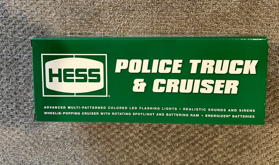 SOLD OUT!! NEW IN THE BOX 2023 Hess Police Truck & Cruiser Holiday Toy ...