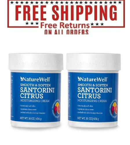 NatureWell Santorini Citrus Moisturizing Cream (2 pk., 16 oz.) | eBay