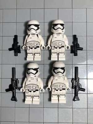 LEGO Star Wars First Order Stormtrooper Minifigures Lot Of 4 E2 2 | eBay