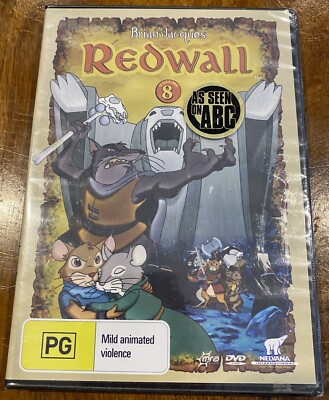 Brian Jacques' Redwall Volume 8 Region 4 DVD (cartoon / animated kids ...