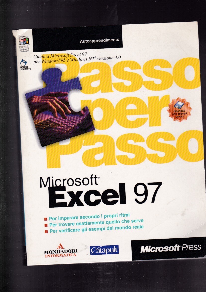Guide Microsoft Excel 1997 97 Programme Mondadori Avec Disquette | eBay