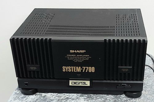 Sharp System 7700 Integrated Power Amplifier SM-7700H MK2 (BK) | eBay