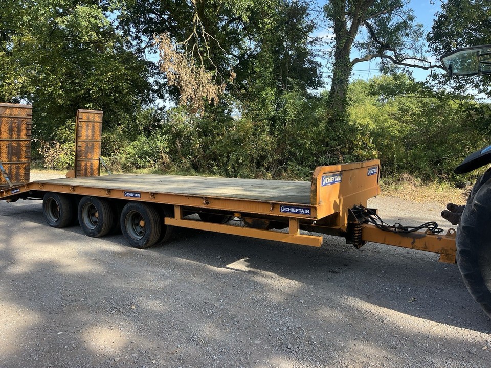 Chieftain Tractor Low Loading Loaders Trailer | eBay UK